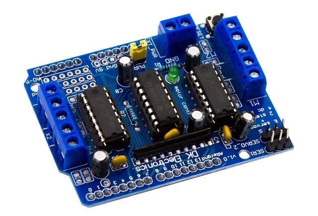 L293D 4 Channel DC Motor Driver – Center4Tech Shop